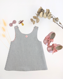 patron couture gratuit robe poppy bébé – Lydie.E